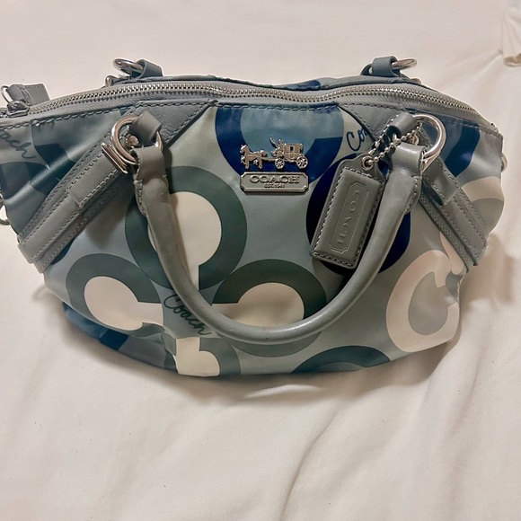 Coach | Bags | 200s Coach Sophia Madison Clover Satchelshoulder Bag ...